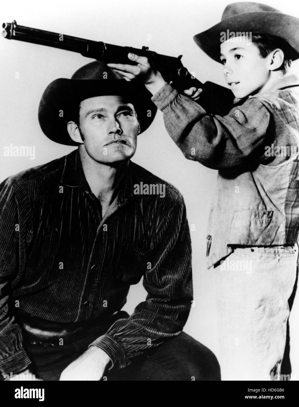 THE RIFLEMAN, Chuck Connors, Johnny Crawford, 1958-1963 Stock Photo - Alamy