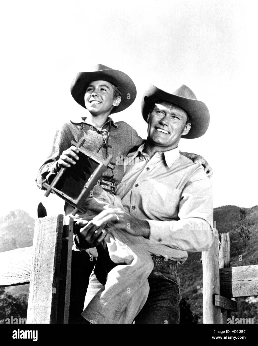 Chuck Connors Johnny Crawford