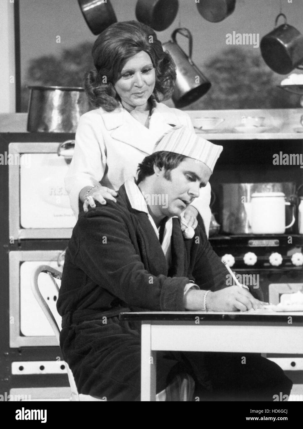 THE RICH LITTLE SHOW, from top: Betty White, Rich Little in sketch ...