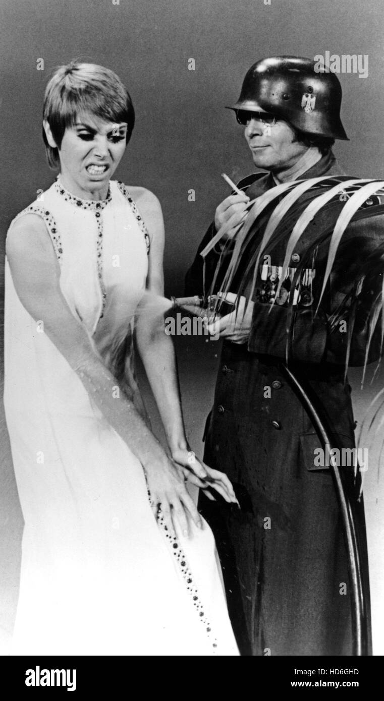 ROWAN AND MARTIN'S LAUGH-IN, Judy Carne, Arte Johnson, 1968-1973 Stock ...