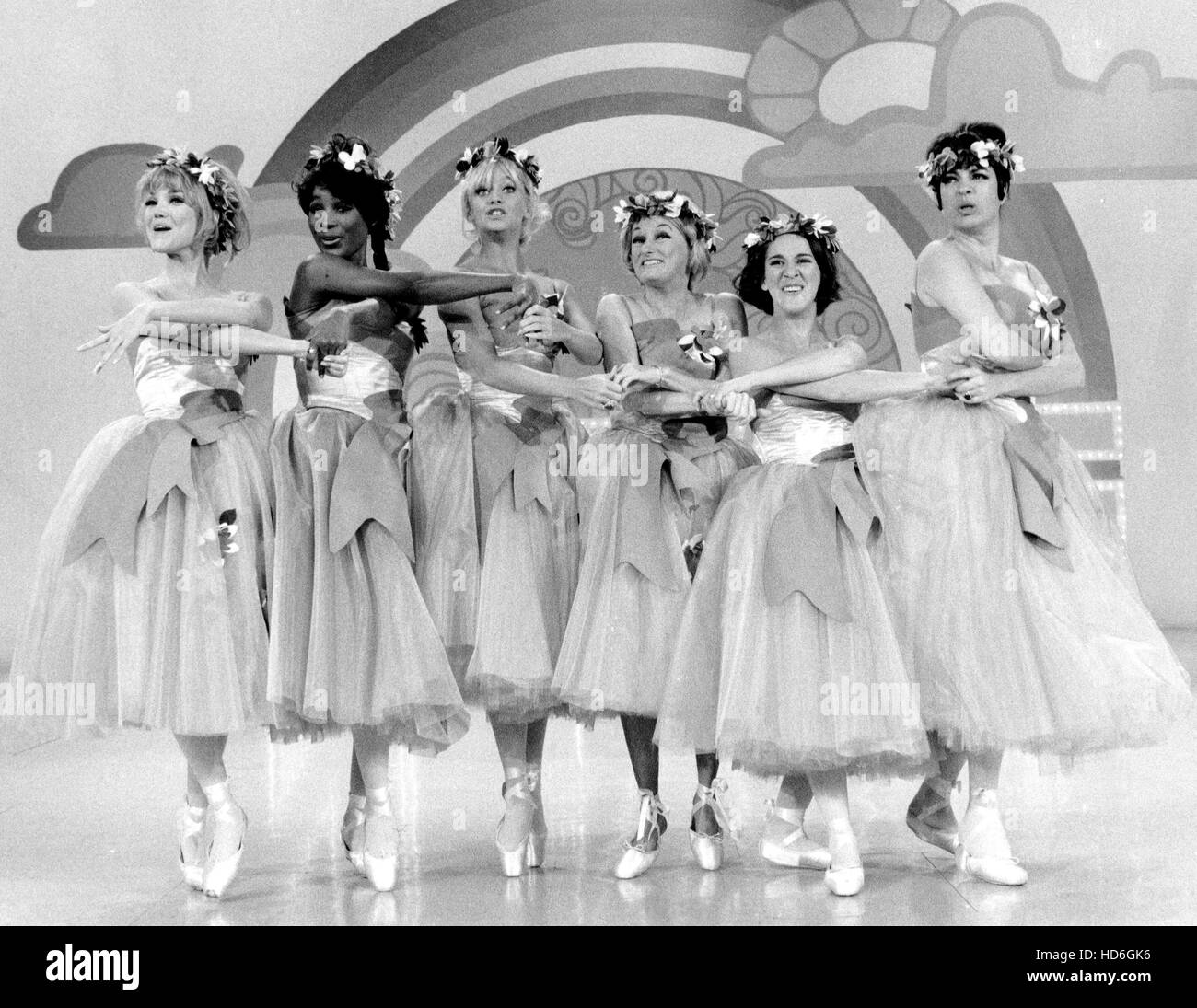 ROWAN & MARTIN'S LAUGH-IN, (l-r): Pamela Rodgers, Teresa Graves, Goldie ...