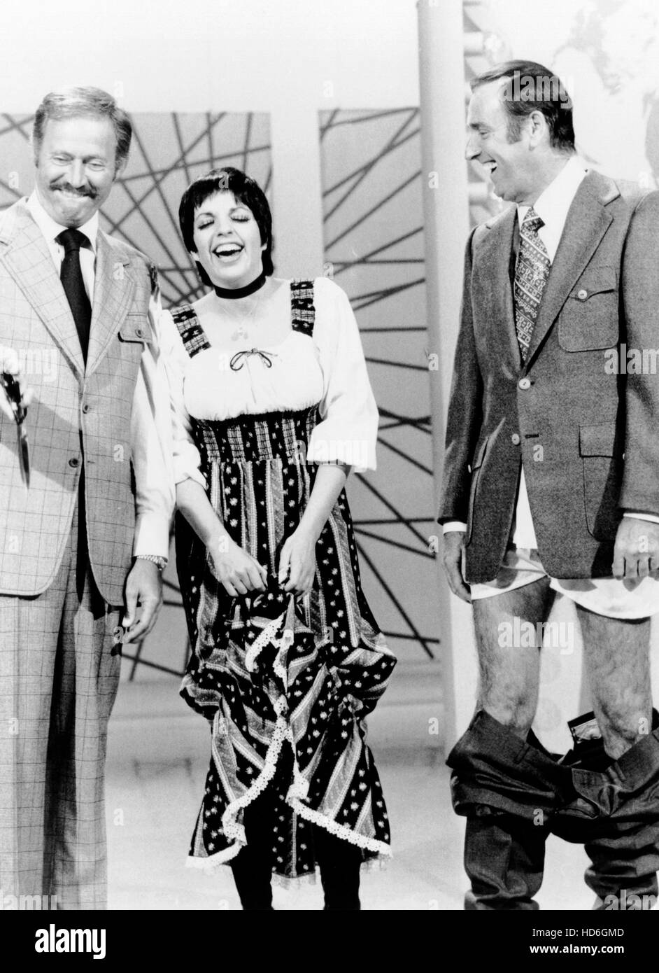 ROWAN AND MARTIN'S LAUGH-IN, from left, Dan Rowan, Liza Minnelli, Dick ...