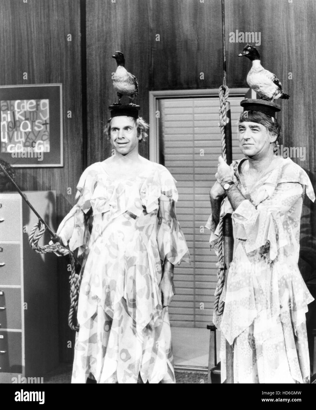 ROWAN & MARTIN'S LAUGH-IN, (from left): Alan Sues, Peter Lawford ...