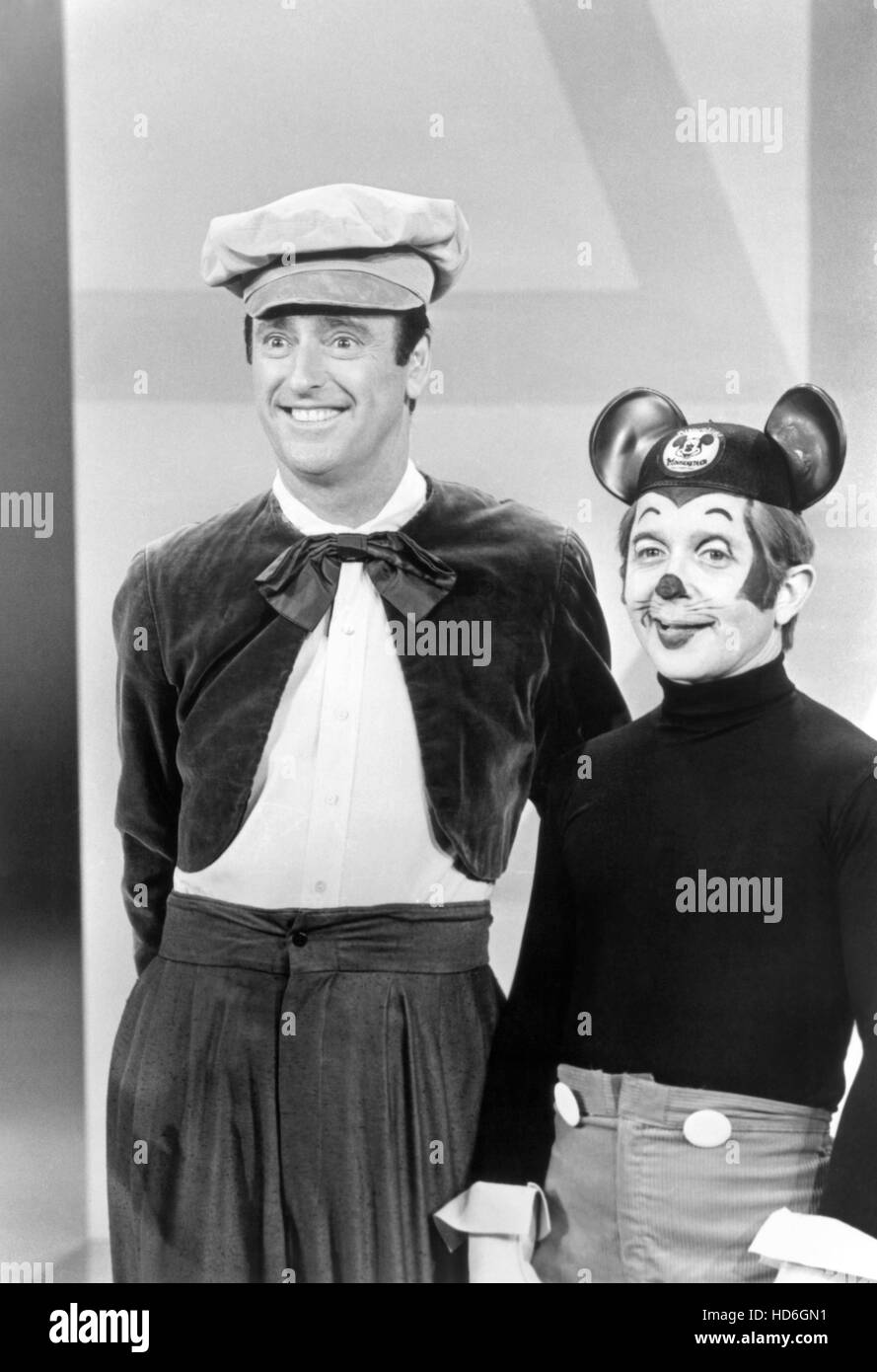 ROWAN & MARTIN'S LAUGH-IN, (from left): Dick Martin, Arte Johnson (as ...