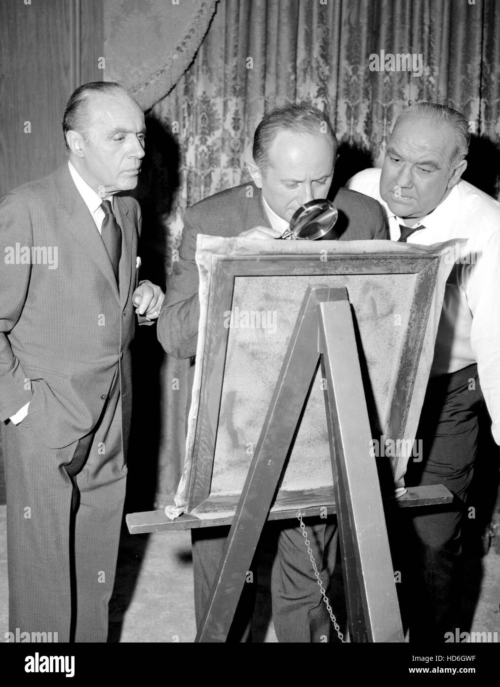 THE ROGUES, Charles Boyer, Milton Selzer, Broderick Crawford, 'Gambit ...