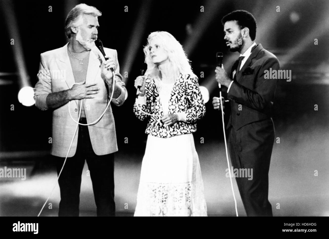 SOLID GOLD, from left: Kenny Rogers, Kim Carnes, James Ingram ...