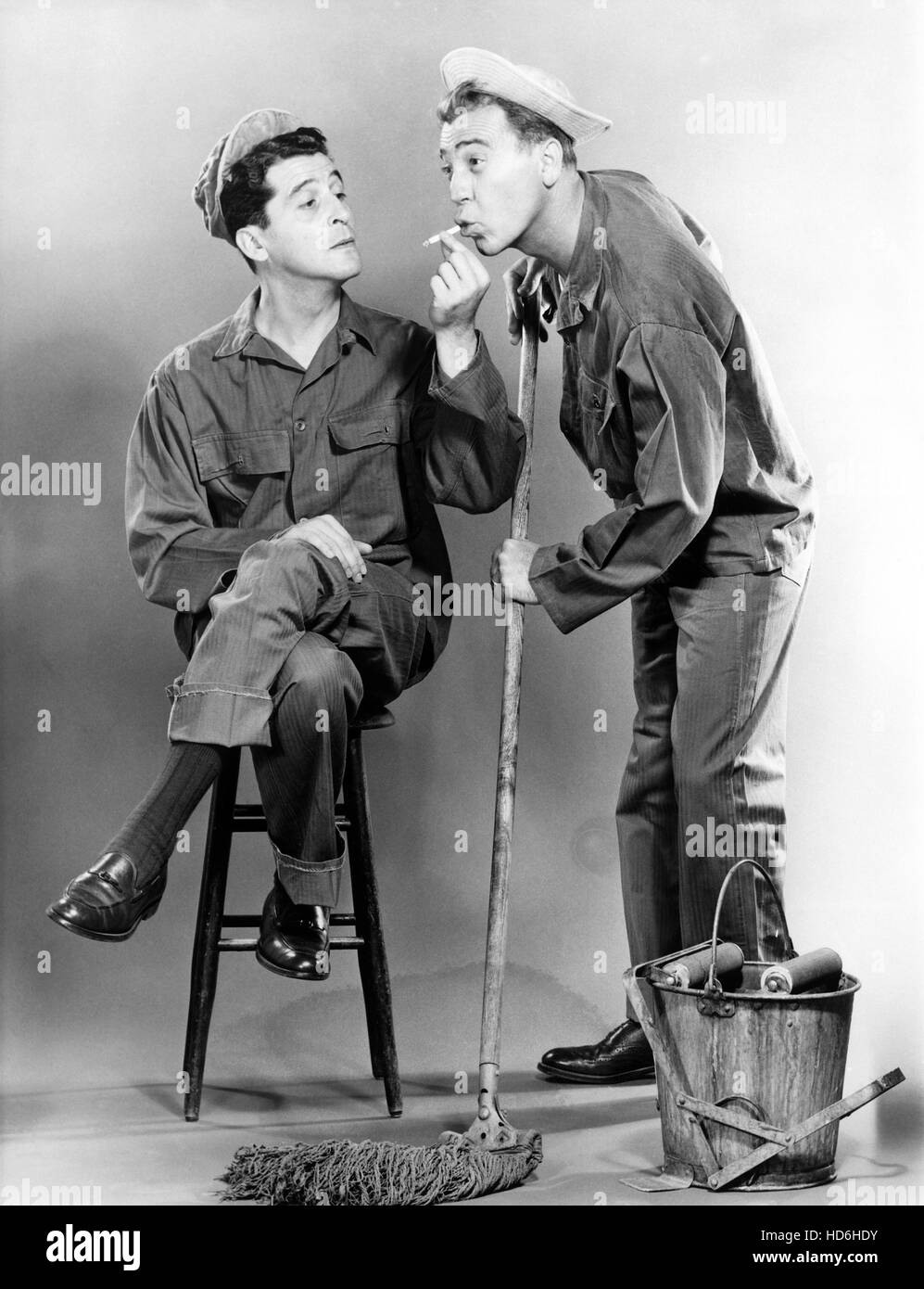 THE SOLDIERS, Hal March, Tom D'Andrea, 1955 Stock Photo - Alamy