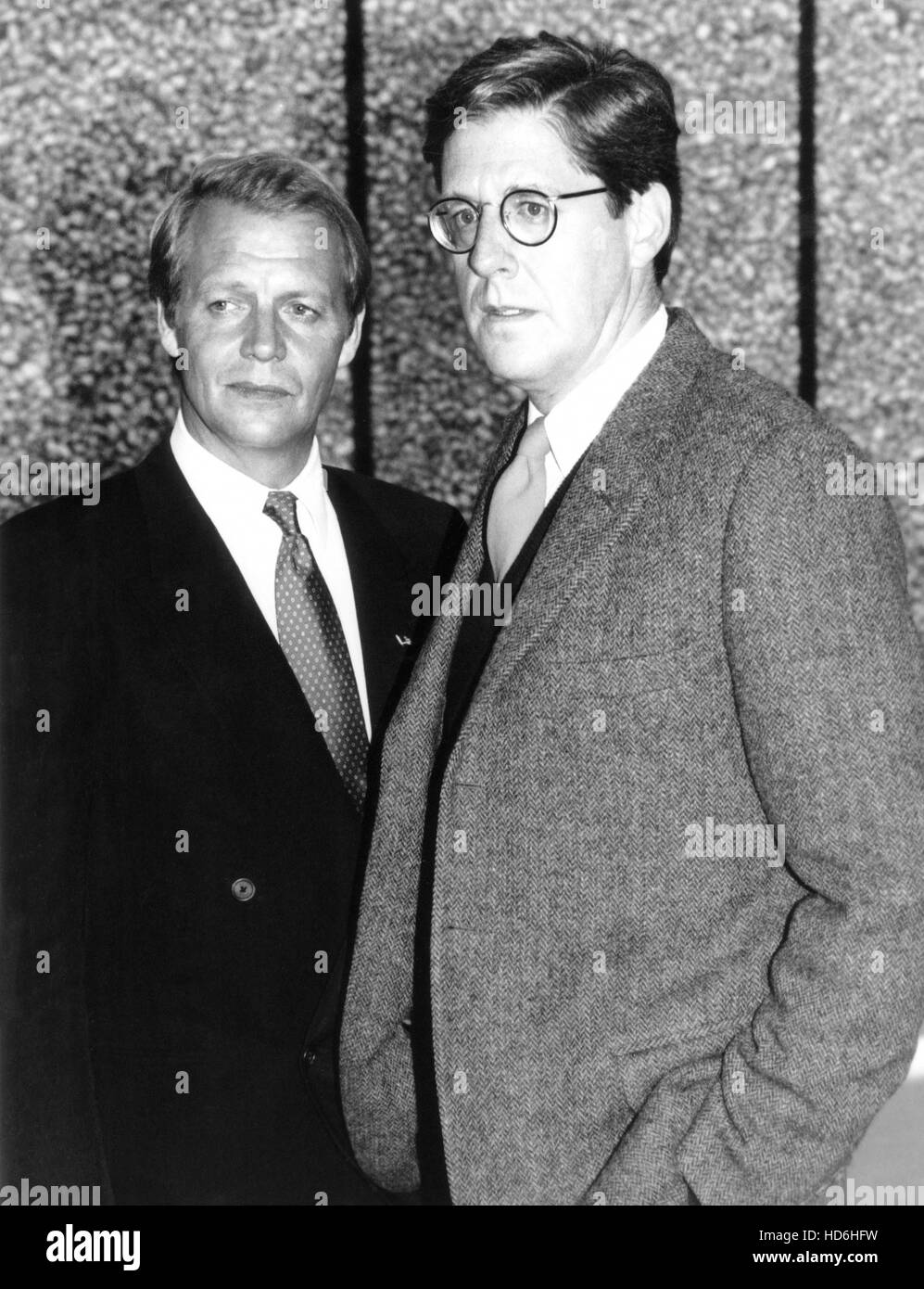 SO PROUDLY WE HAIL, from left: David Soul, Edward Herrmann, 1990, © CBS ...