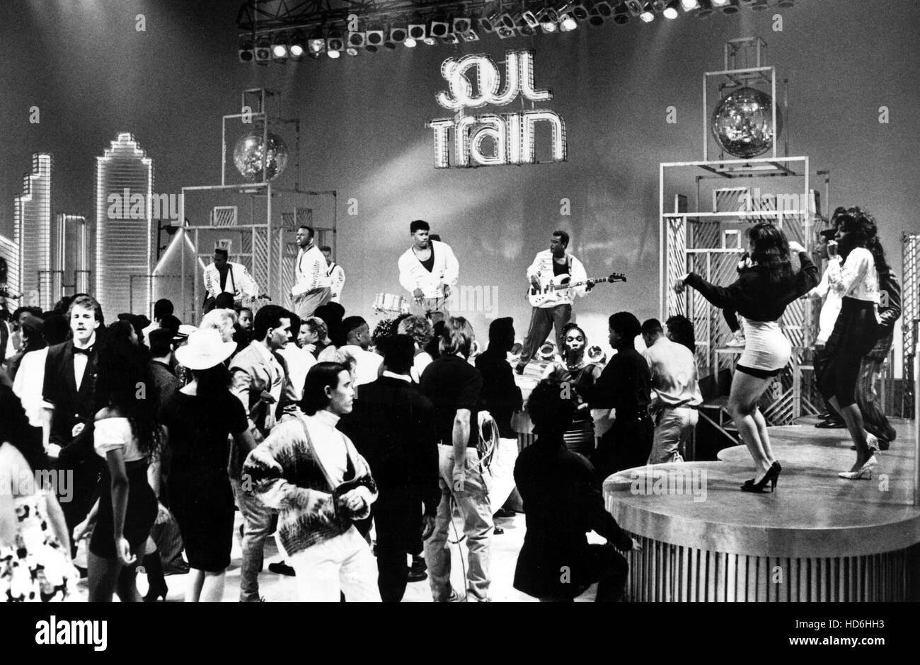 SOUL TRAIN, Full Force performs, early 1980s, 1971 Stock Photo - Alamy