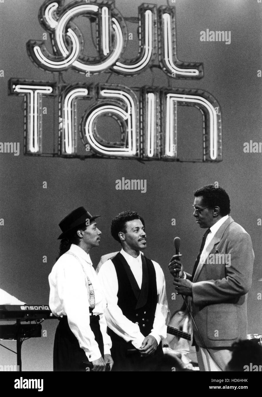 SOUL TRAIN, from left: musical group CALLOWAY: Cino-vincent Calloway ...