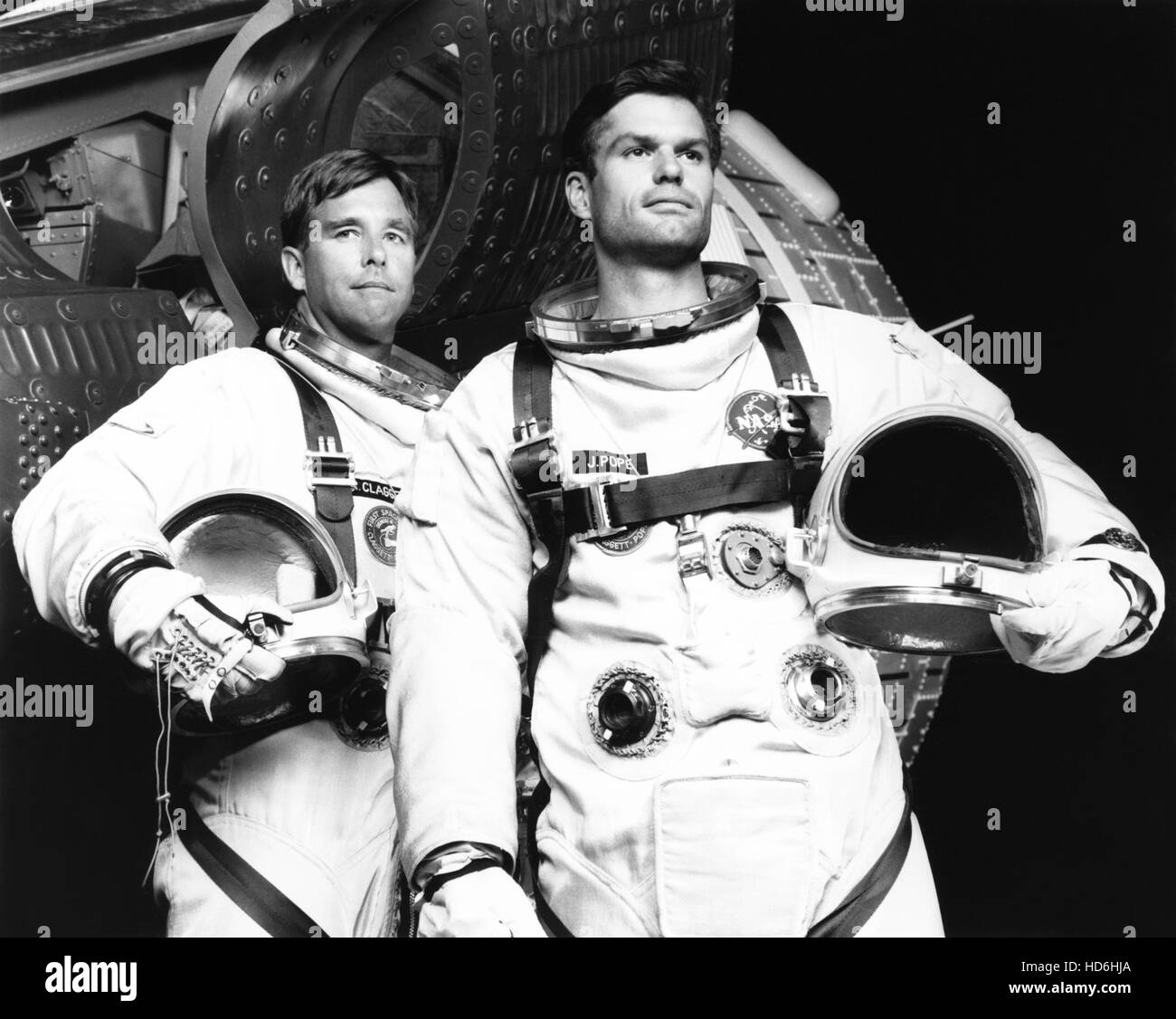 SPACE, from left: Beau Bridges, Harry Hamlin, 1985, © CBS/courtesy ...