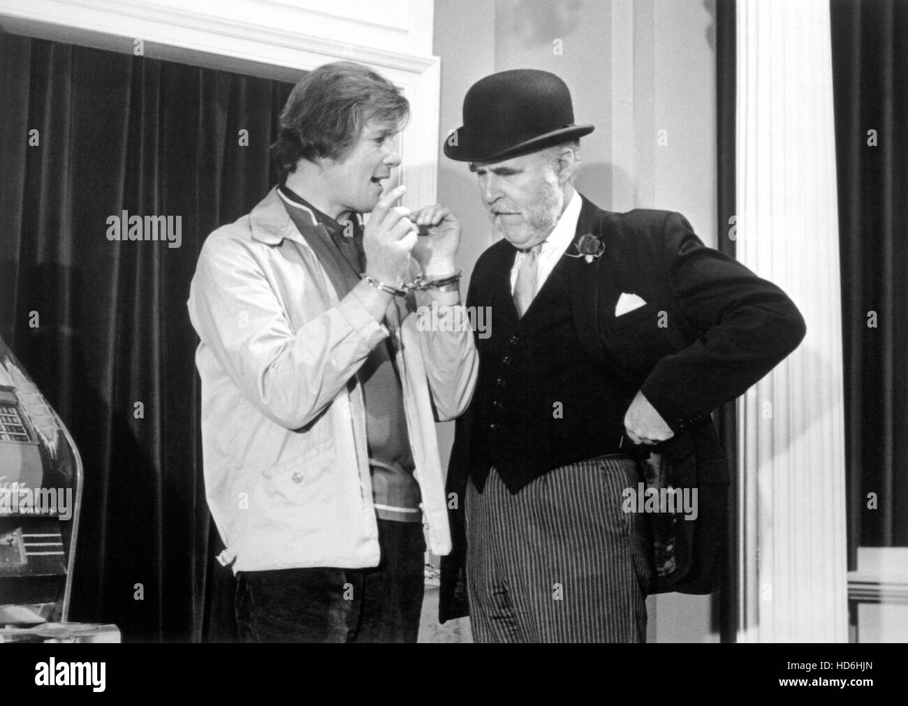 SPORTING CHANCE, (from left): Roger Moore, Richard Vernon, 1976 Stock ...