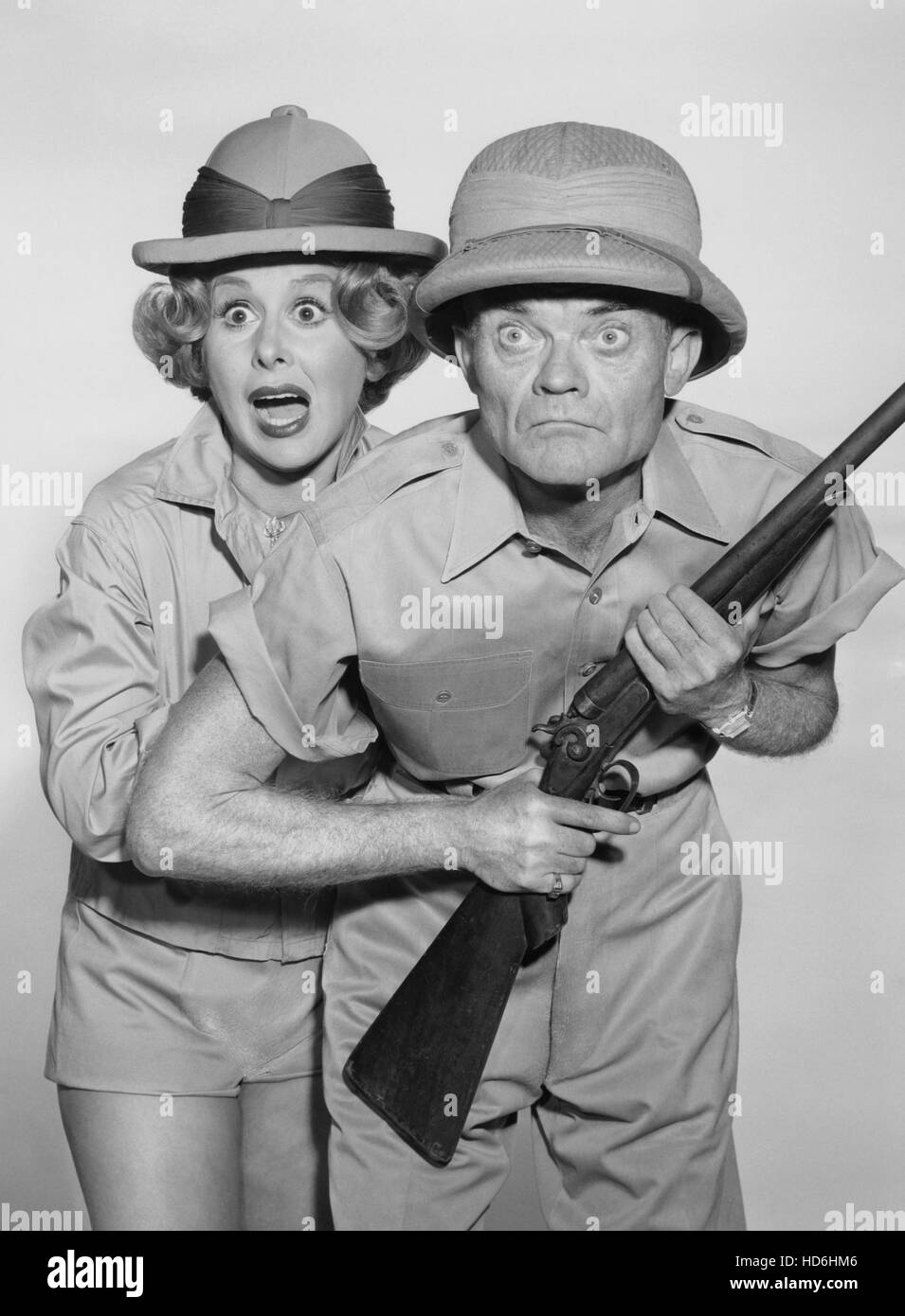THE SPIKE JONES SHOW, Helen Grayco, Spike Jones, 1960-61 Stock Photo ...