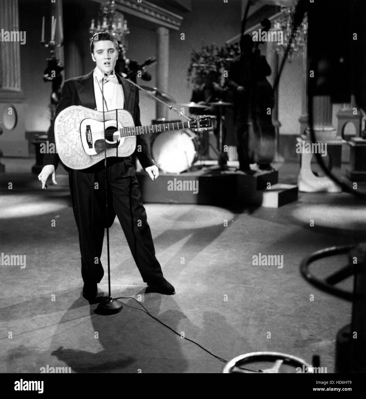 Steve allen show elvis presley 1956 hi-res stock photography and images ...
