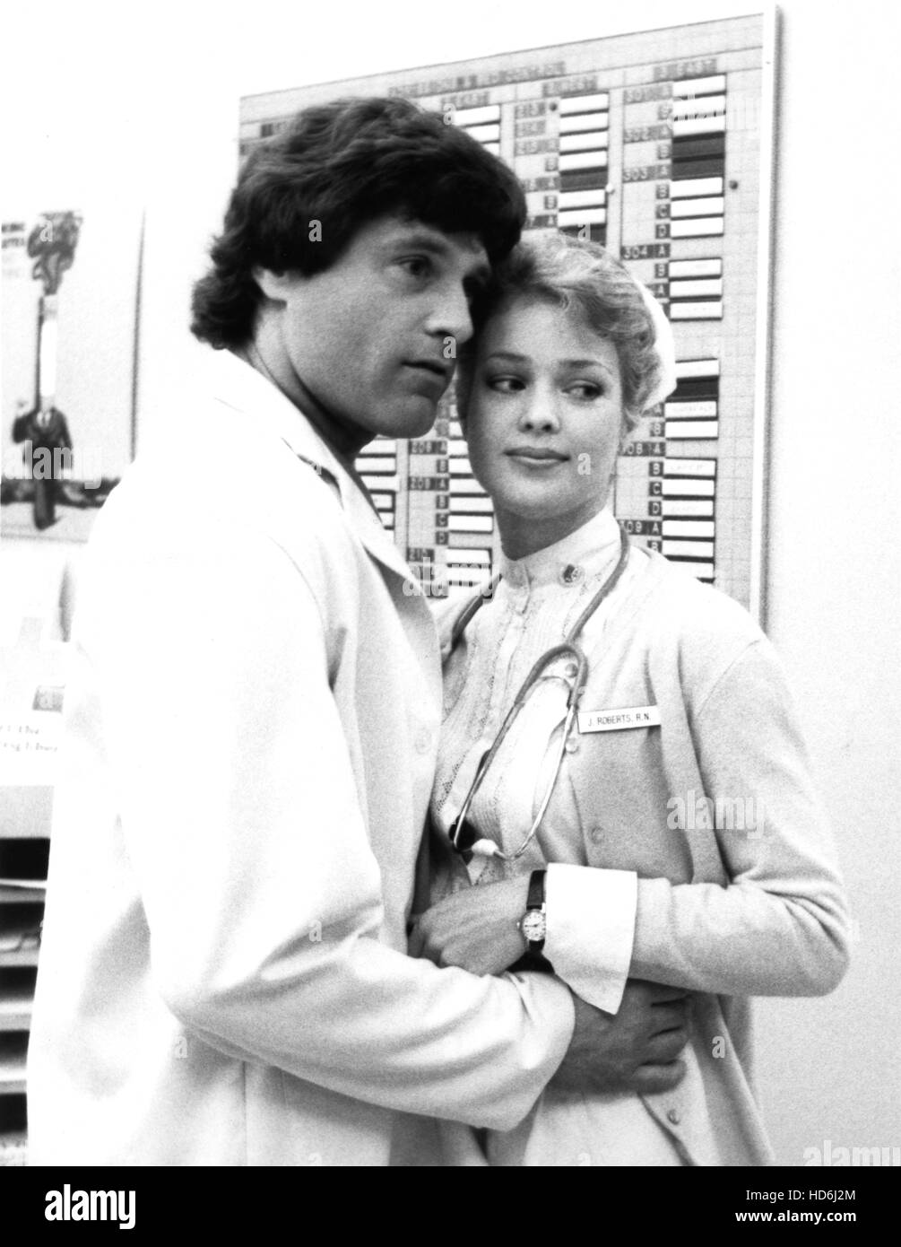 ST. ELSEWHERE, Terence Knox, Melody Anderson, 1982-1988 Stock Photo - Alamy
