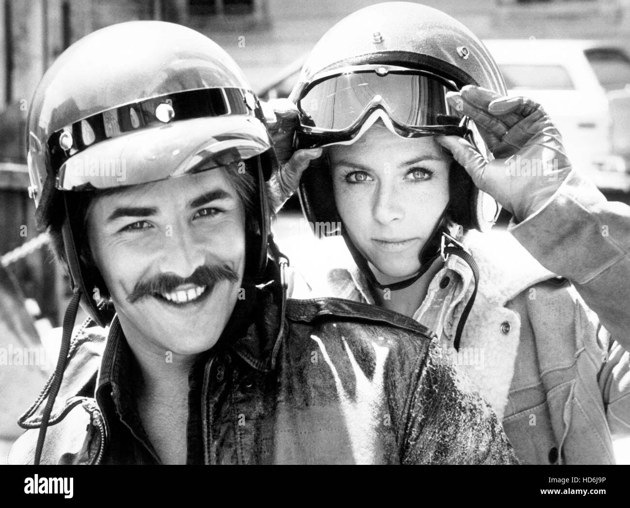THE STREETS OF SAN FRANCISCO, (from left): Don Johnson, Darlene Carr ...