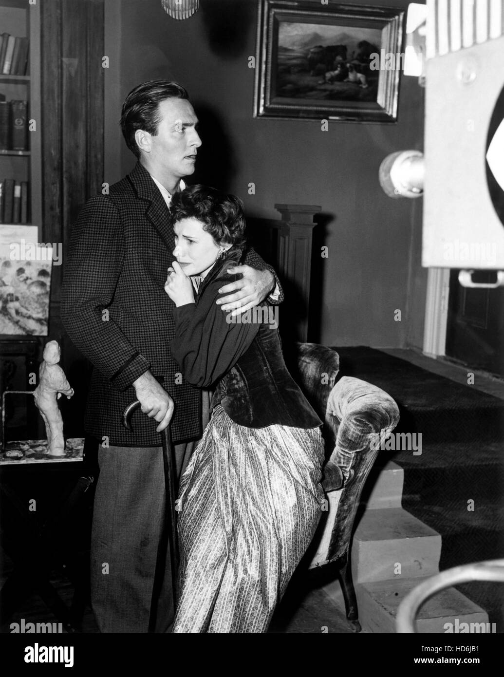 STUDIO ONE, from left: Christopher Plummer, Margaret Phillips, 'The Gathering Storm,' (season 5 ...