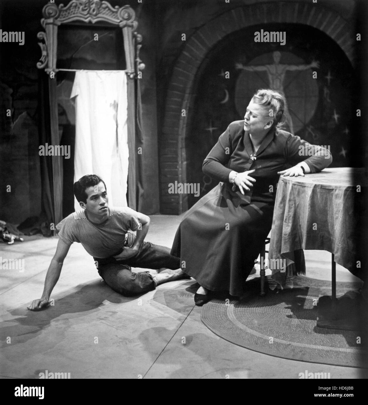 STUDIO ONE, from left: Leo Coleman, Marie Powers, 'The Medium,' (season ...