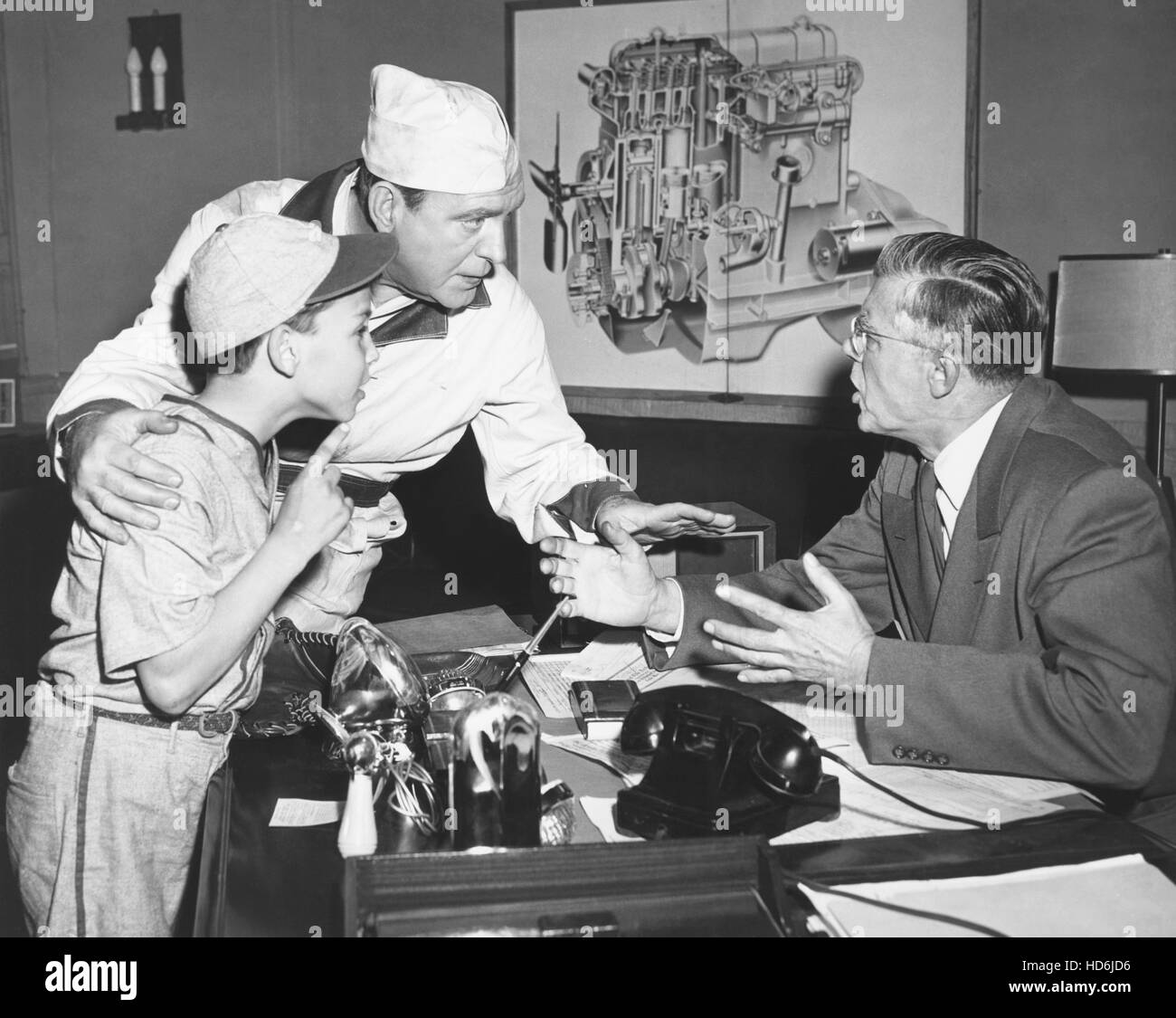STAGE 7, from left: Billy Chapin, Pat O'Brien, John Maxwell, 'The ...