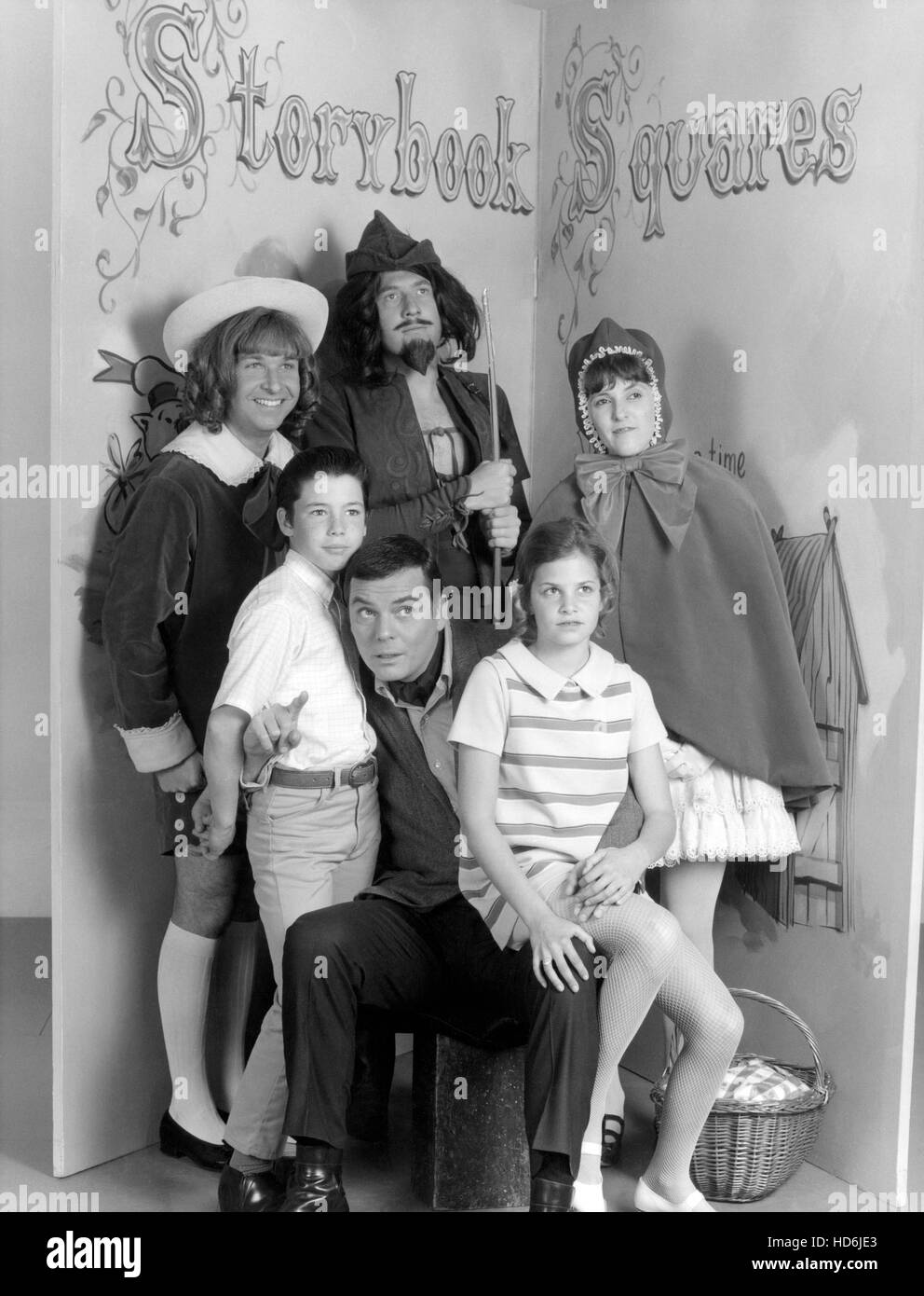 THE STORYBOOK SQUARES, Peter Marshall (bottom center), 1969 Stock Photo ...