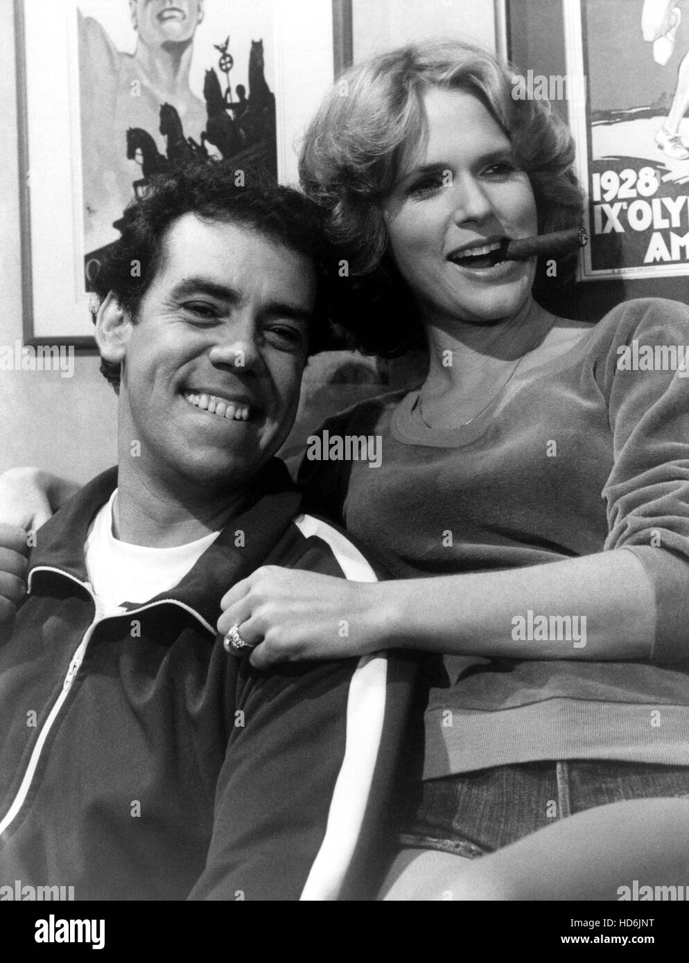 TURNABOUT, from left: John Schuck, Sharon Gless, 1979 Stock Photo - Alamy