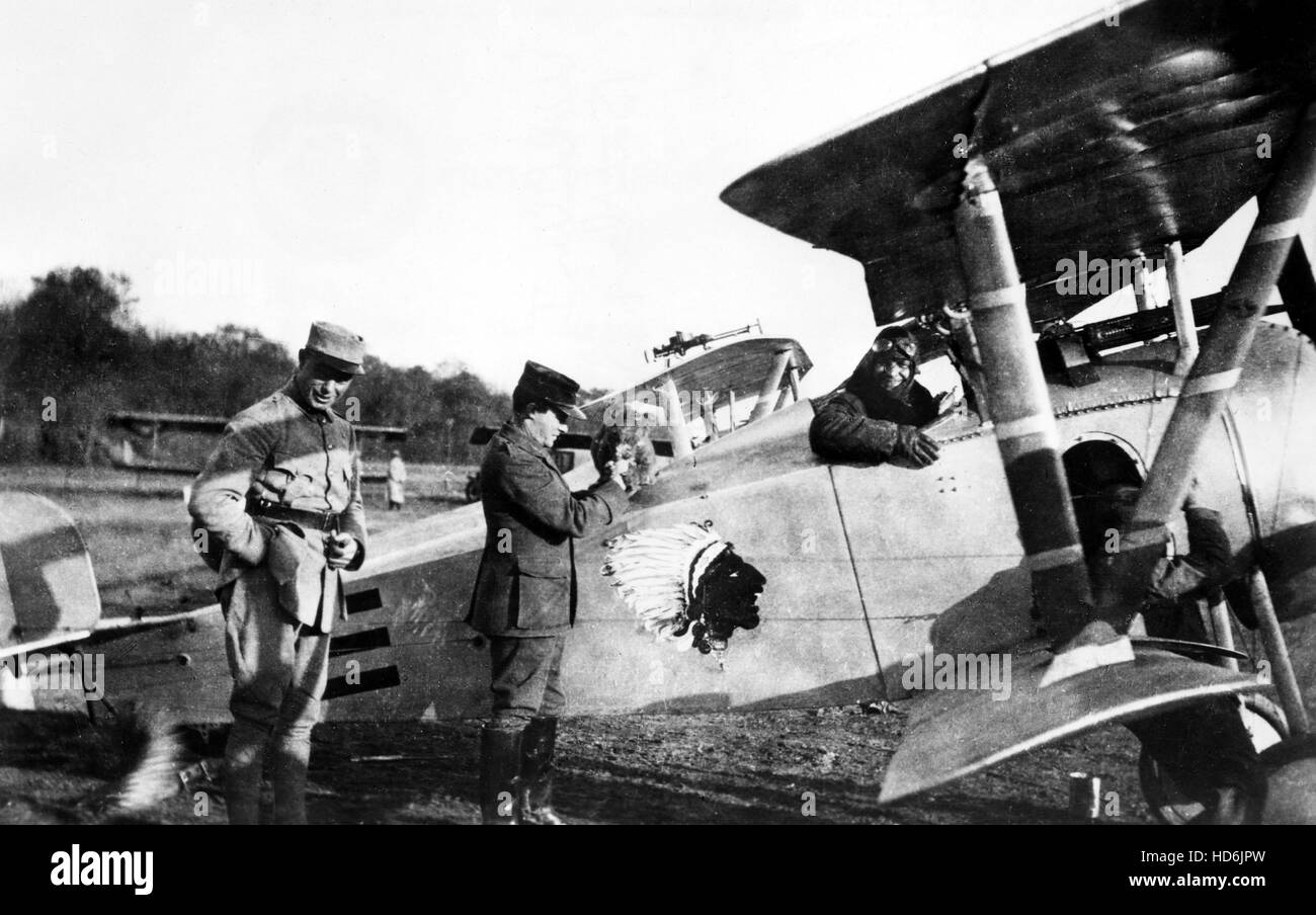 THE TWENTIETH CENTURY, Lafayette Escadrille pilot, 1957-1970, 'Verdun ...