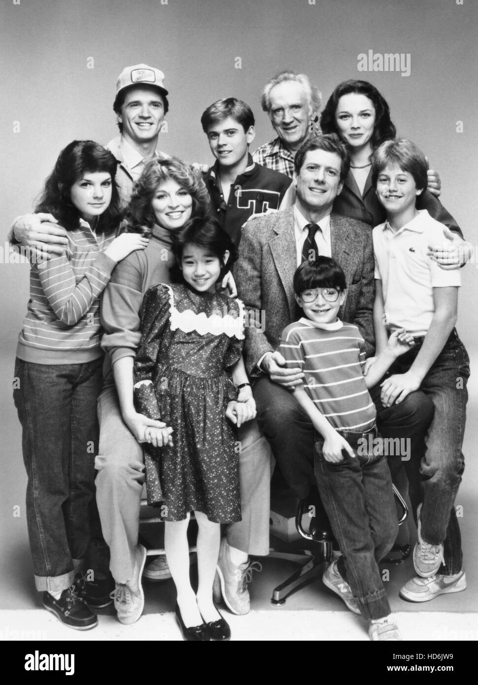 TWO MARRIAGES, (front, from left): Tiffany Toyoshima, Ian Fried ...