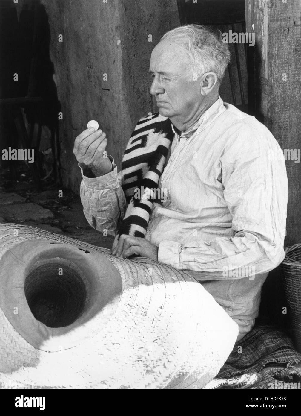 THE TYCOON, Walter Brennan, 1964-65 Stock Photo - Alamy