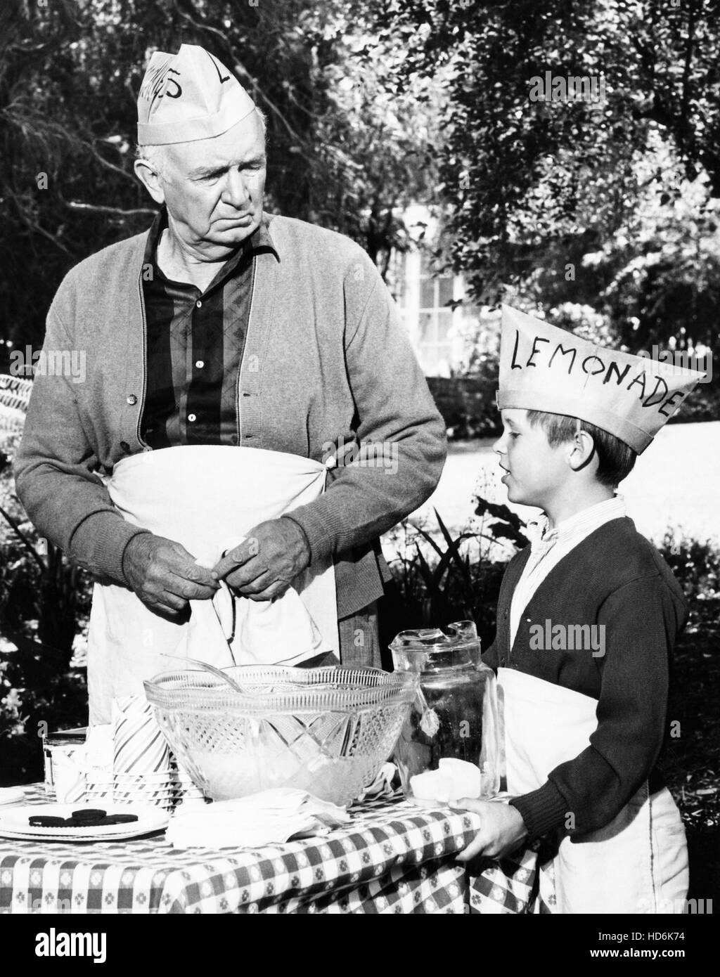 THE TYCOON, from left, Walter Brennan, Ted Eccles, ('No Place Like Home ...