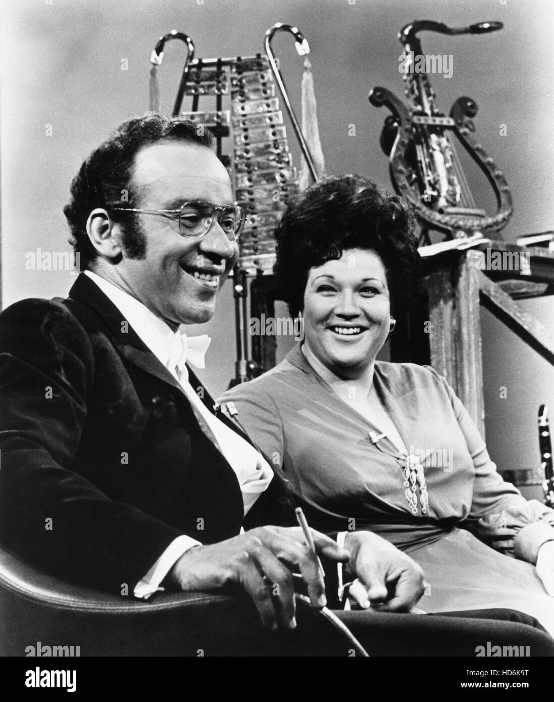 UNITED NATIONS DAY CONCERT, from left, conductor Henry Lewis, with his ...