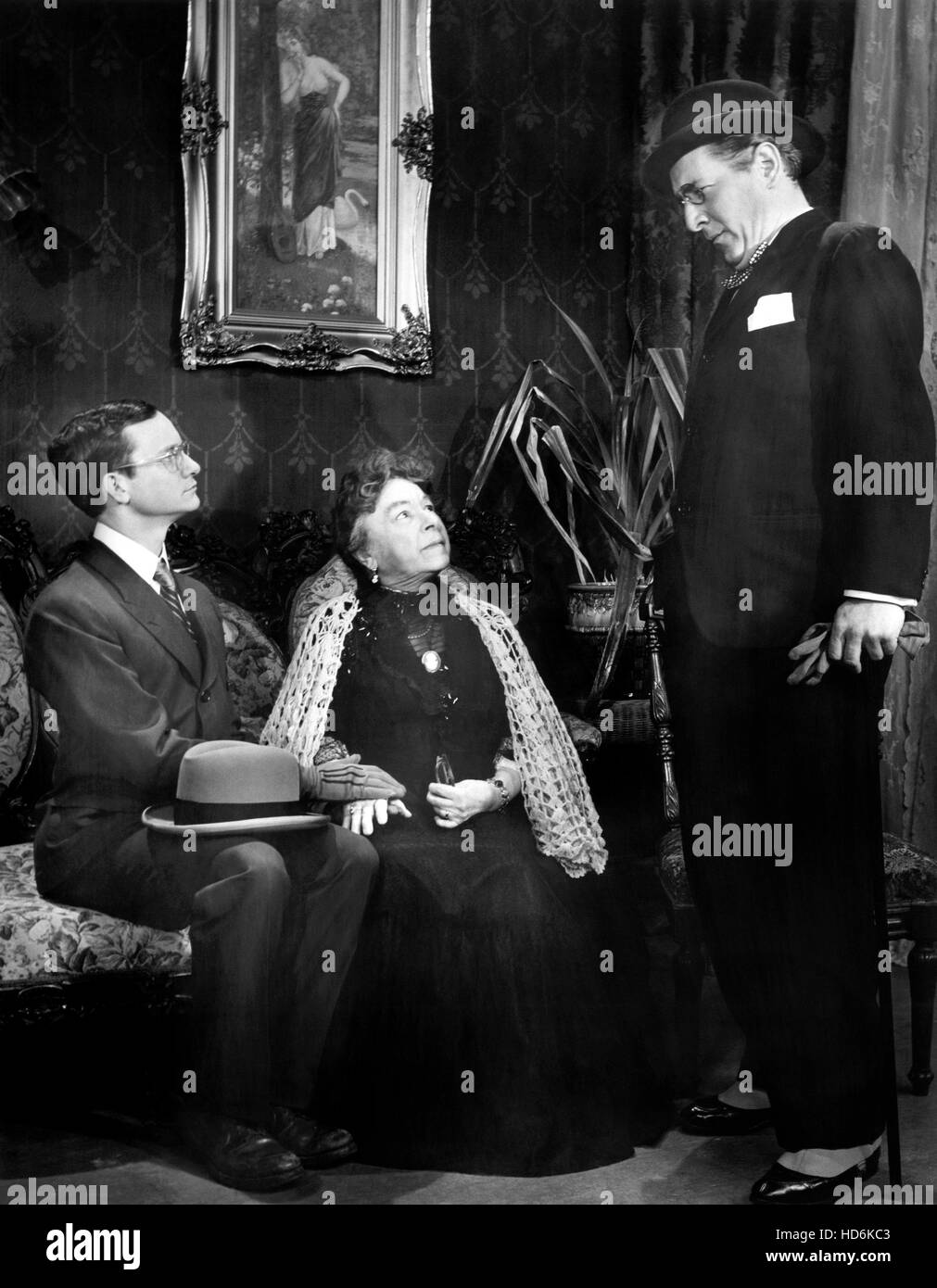 THE UNITED STATES STEEL HOUR, from left: Wally Cox, Josephine Hull ...