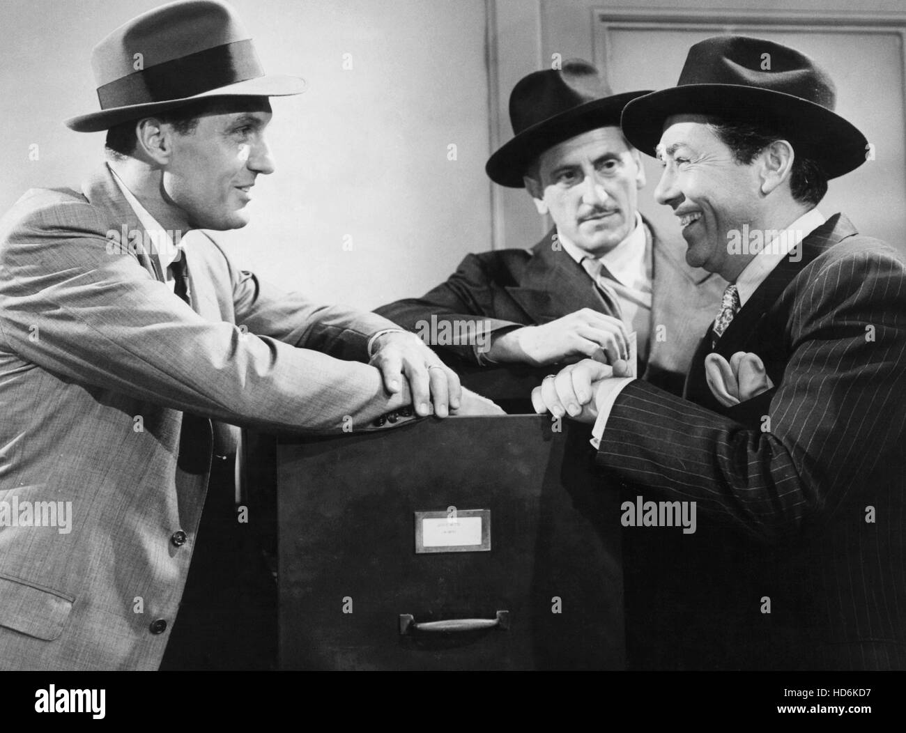 THE UNTOUCHABLES, Robert Stack, Lou Krugman, Wally Cassell, 'The Empty ...