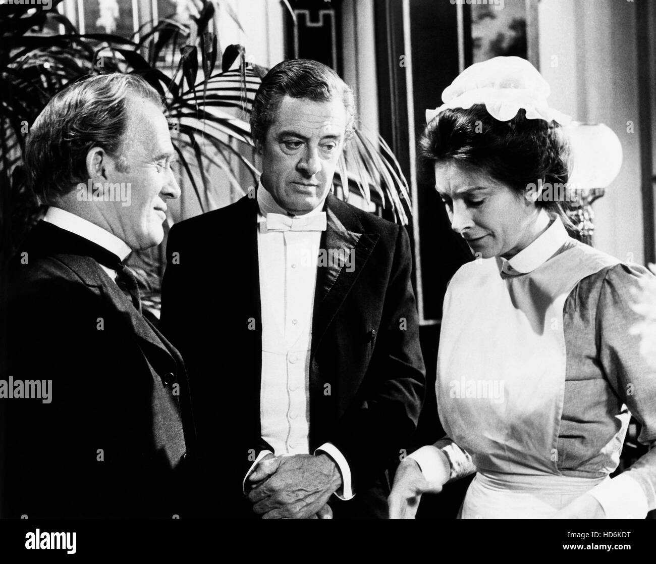 UPSTAIRS, DOWNSTAIRS, from left, Gordon Jackson, David Langton, Jean ...