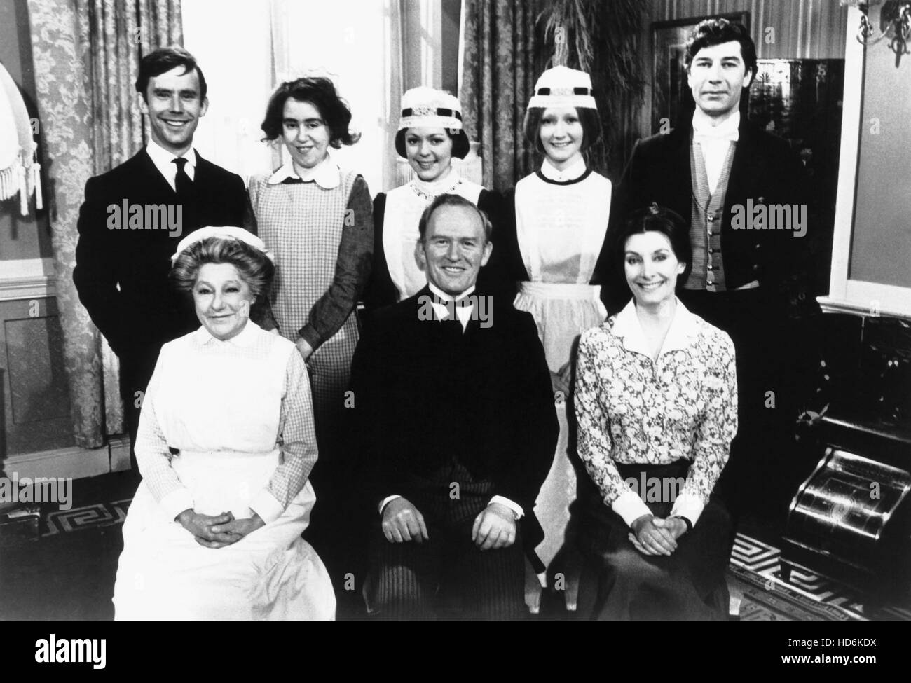 UPSTAIRS, DOWNSTAIRS, from left, seated, Angela Baddeley, Gordon ...