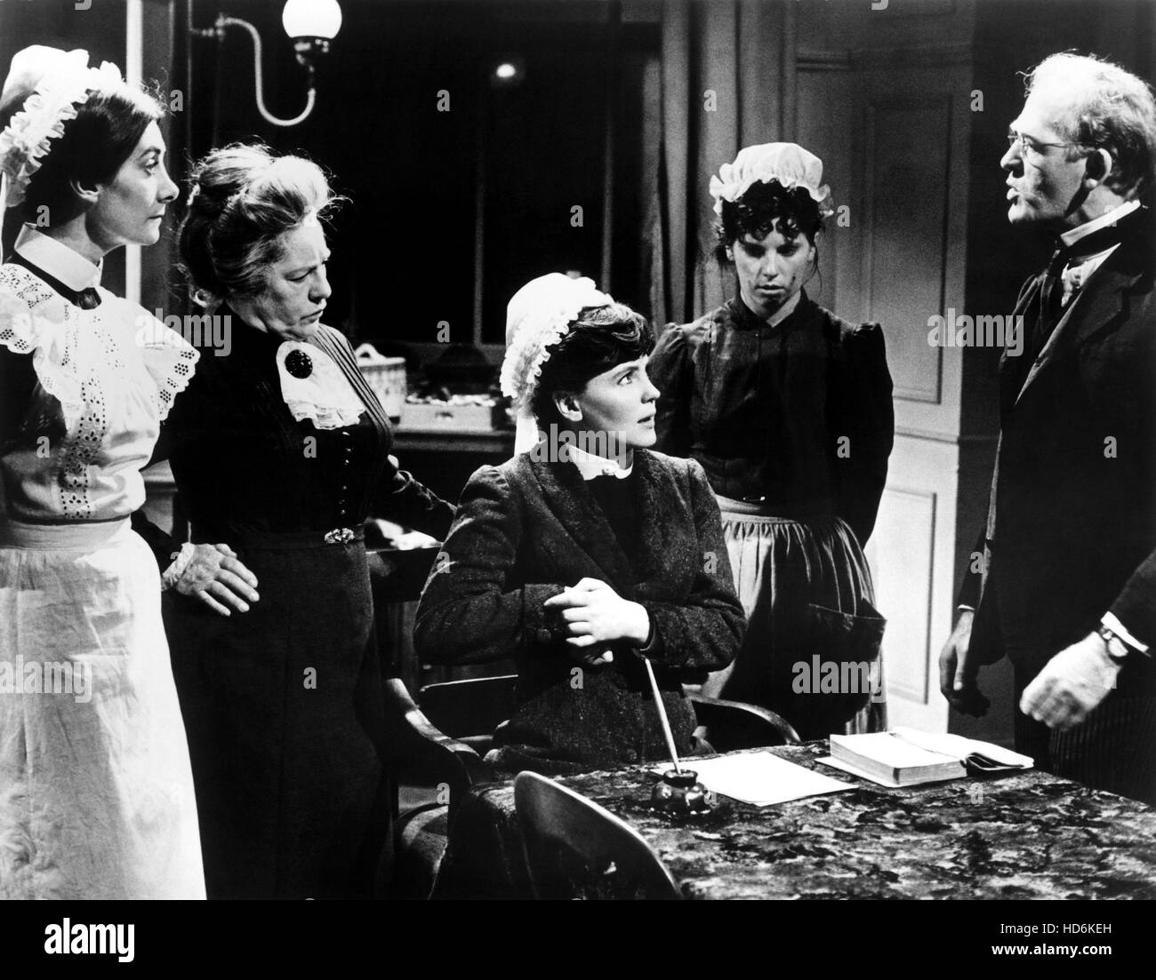UPSTAIRS, DOWNSTAIRS, from left: Jean Marsh, Angela Baddeley, Pauline ...