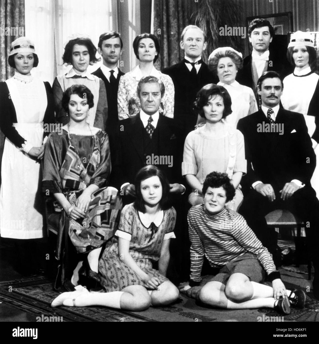 UPSTAIRS, DOWNSTAIRS, back from left: Jacqueline Tong, Jenny Tomasin ...