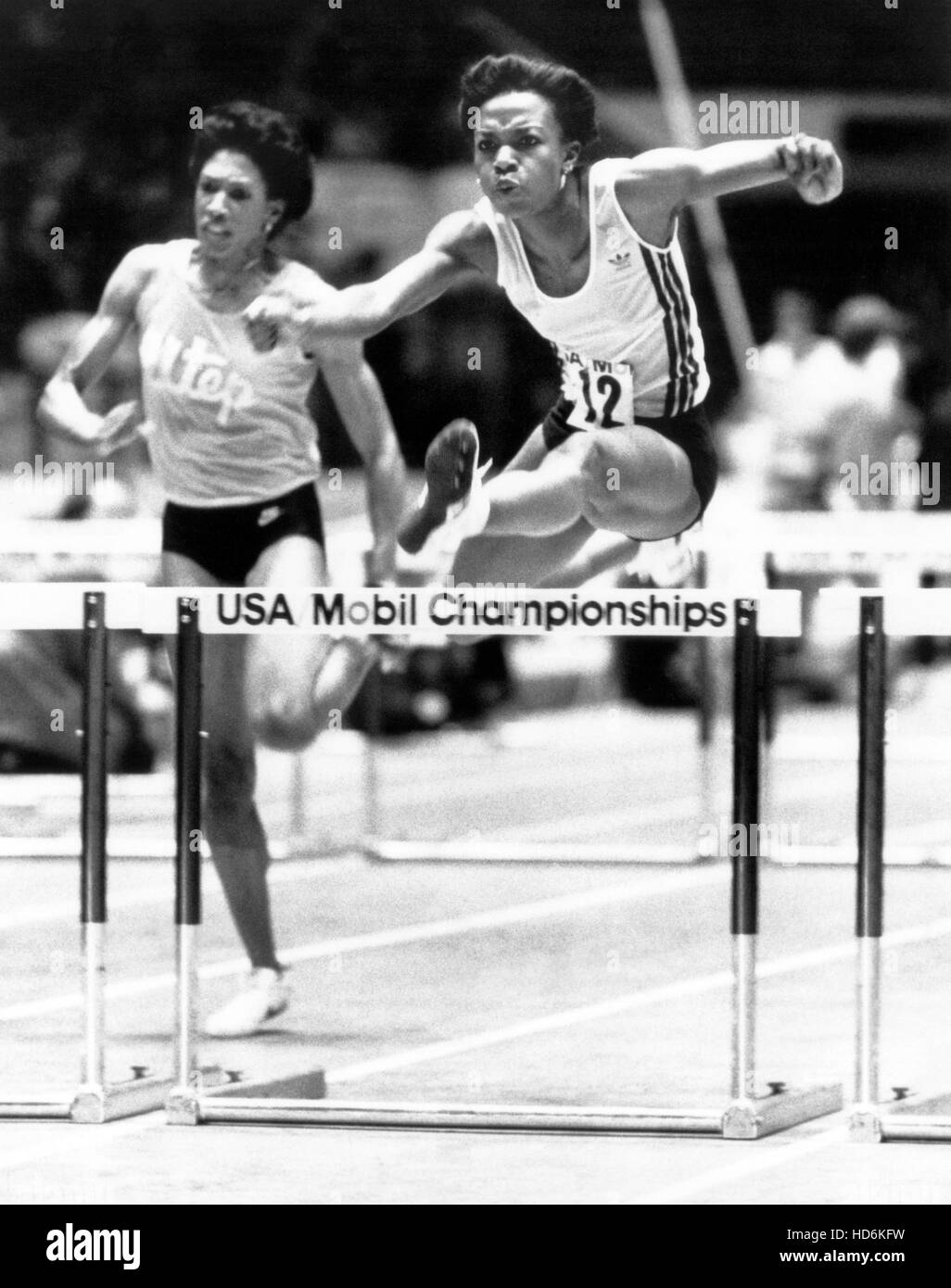 US/MOBIL INDOOR TRACK & FIELD CHAMPIONSHIPS, right: Stephanie Hightower ...