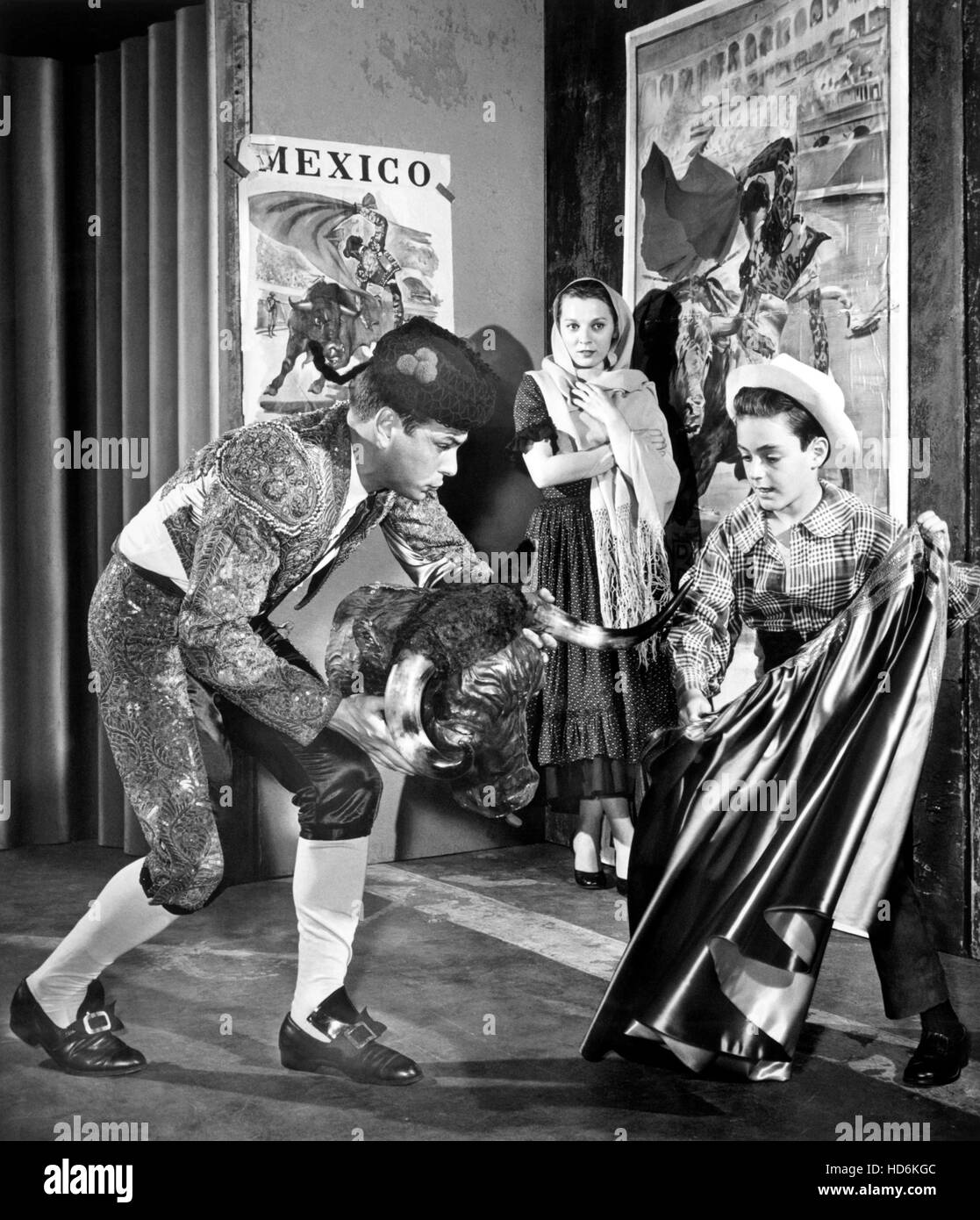 THE UNITED STATES STEEL HOUR, front from left: Rip Torn, Miko Oscard ...