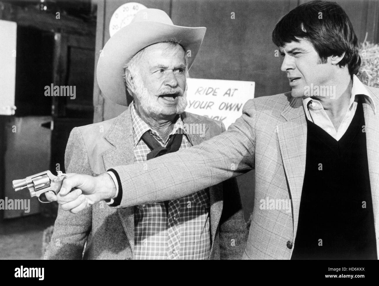 VEGA$, from left: Noah Beery Jr., Robert Urich in 'Sourdough Suite ...