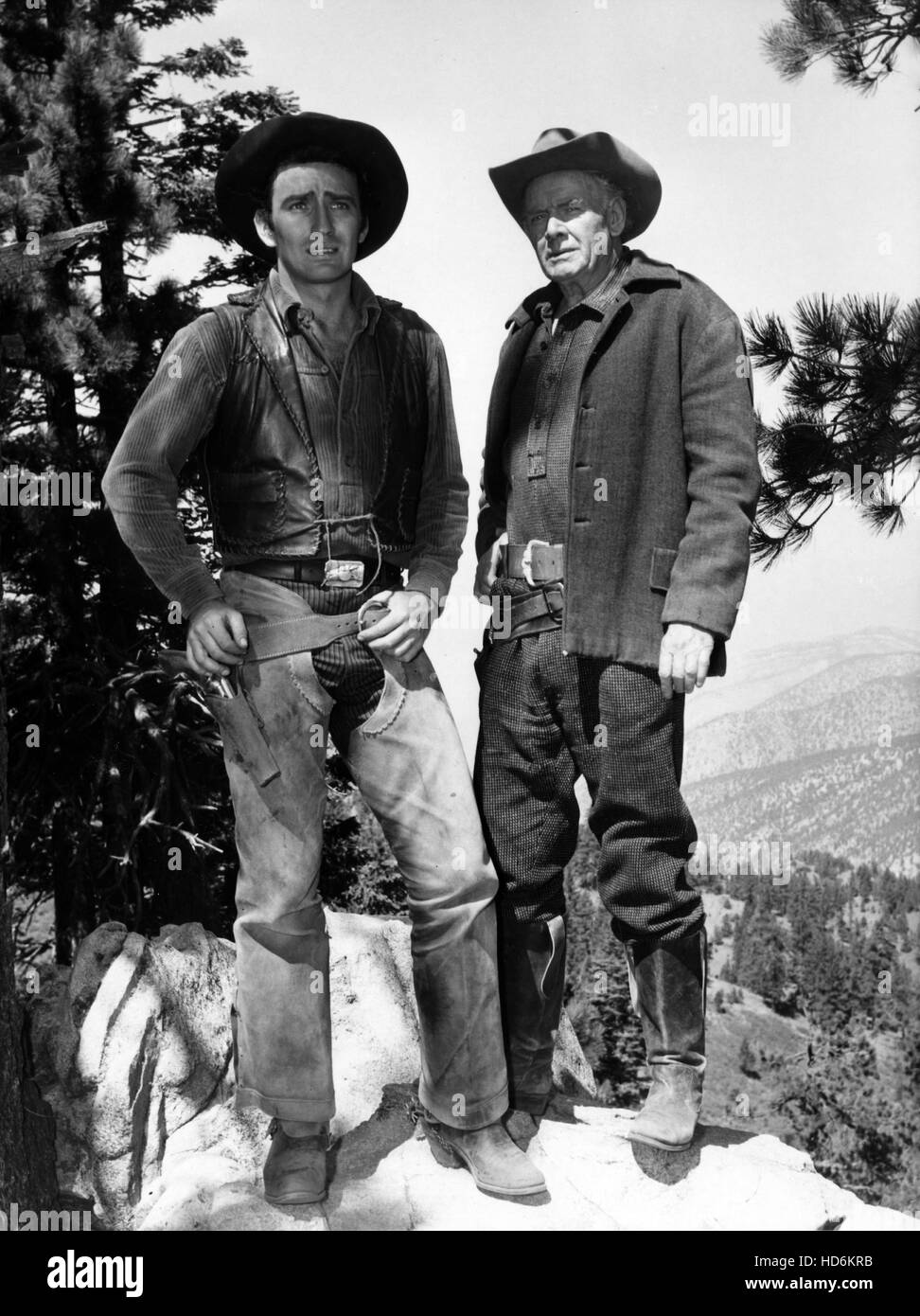 THE VIRGINIAN, James Drury, Charles Bickford, Ep. 'The Devil's Children ...