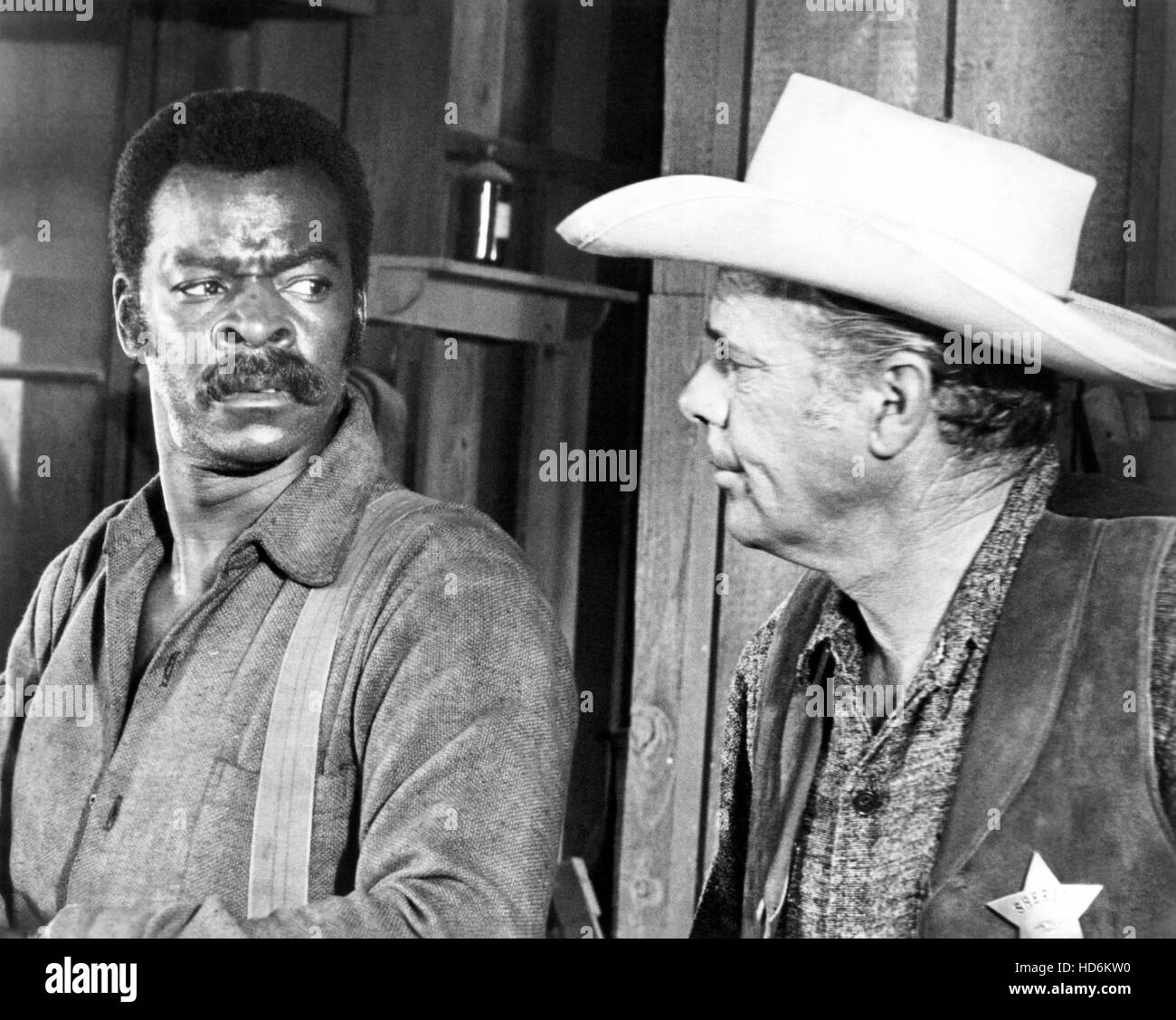 THE VIRGINIAN (aka THE MEN FROM SHILOH), from left: Brock Peters, Ross ...