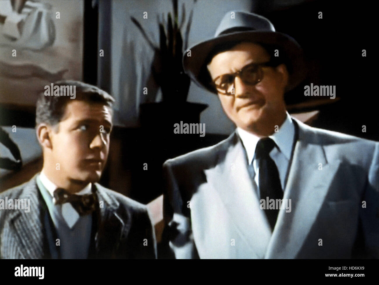 THE ADVENTURES OF SUPERMAN, (from left): Jack Larson, George Reeves ...