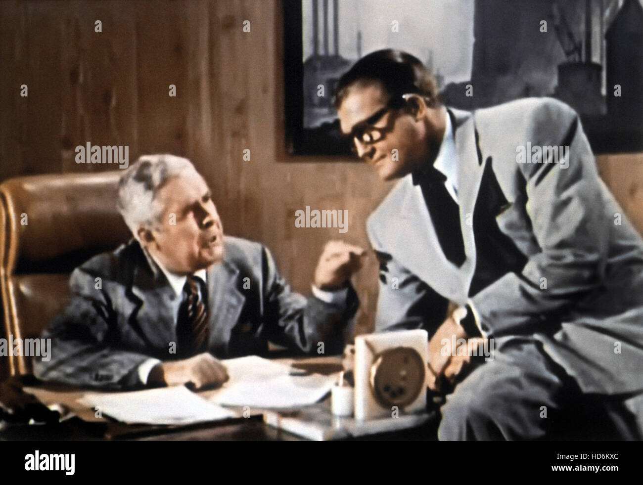 THE ADVENTURES OF SUPERMAN, (from left): John Hamilton, George Reeves ...