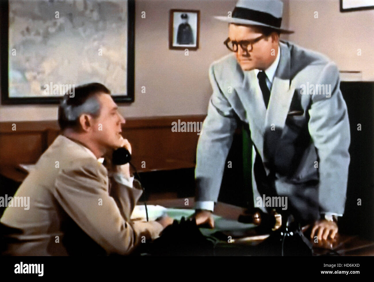 THE ADVENTURES OF SUPERMAN, (from left): Robert Shayne, George Reeves ...