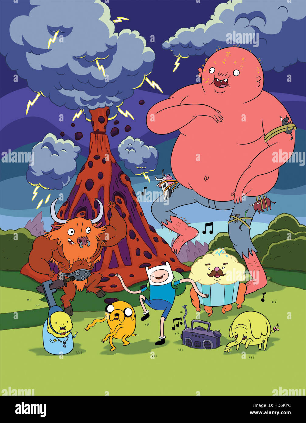 ADVENTURE TIME (aka ADVENTURE TIME WITH FINN & JAKE), from left: Key ...