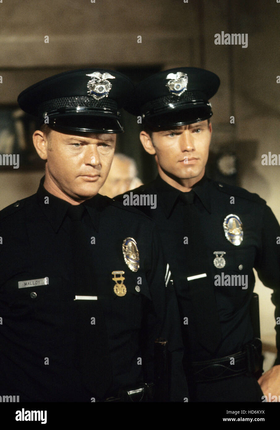ADAM 12, (from left): Martin Milner, Kent McCord, 1968-75 Stock Photo ...
