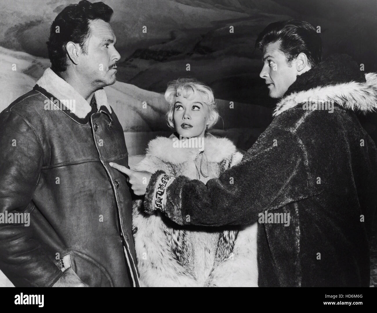 THE ALASKANS, left: Jeff York, center: Dorothy Provine, 1959-60 Stock ...