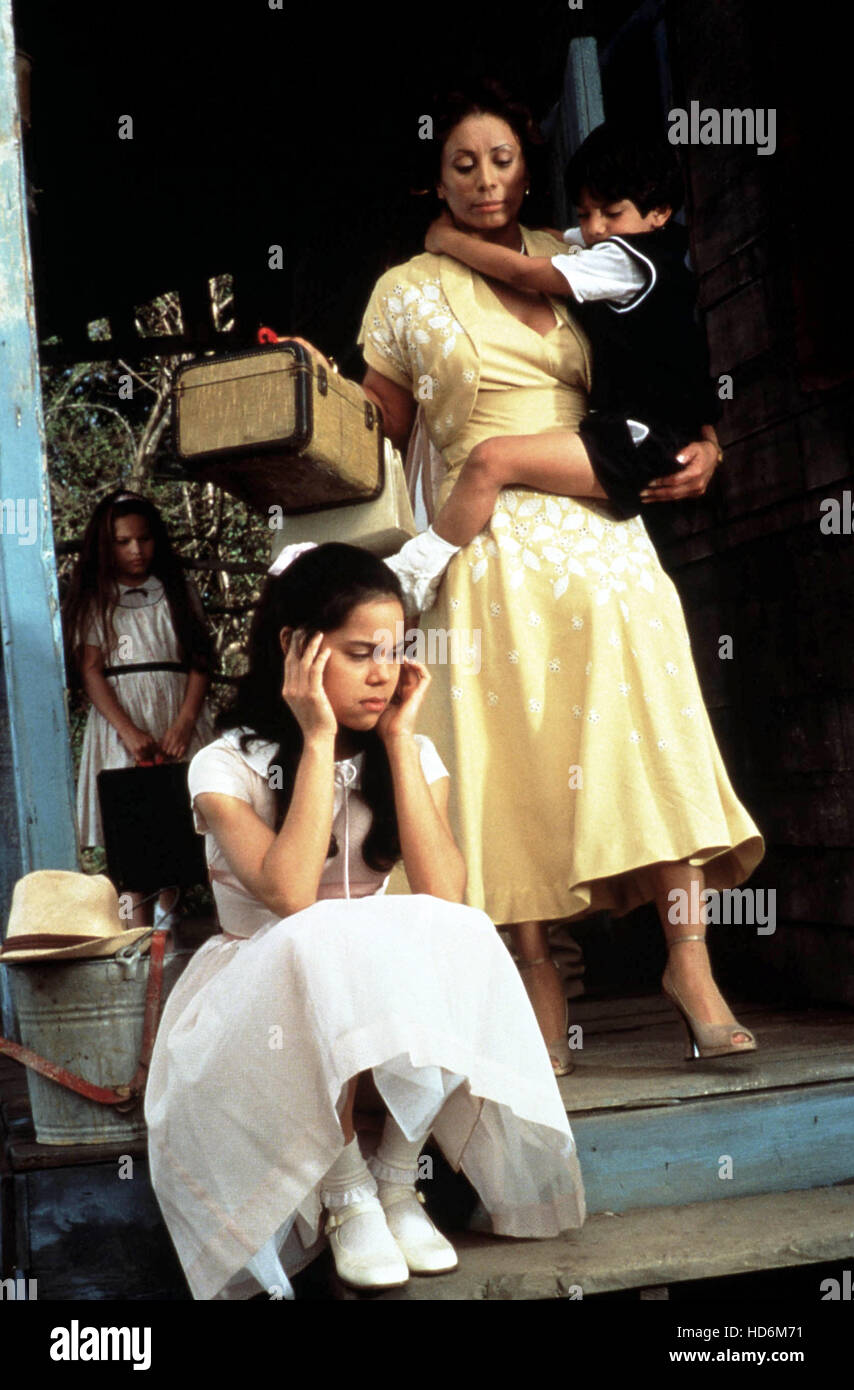 ALMOST A WOMAN (MASTERPIECE THEATRE), Marisabel Garcia (sitting), Wanda ...