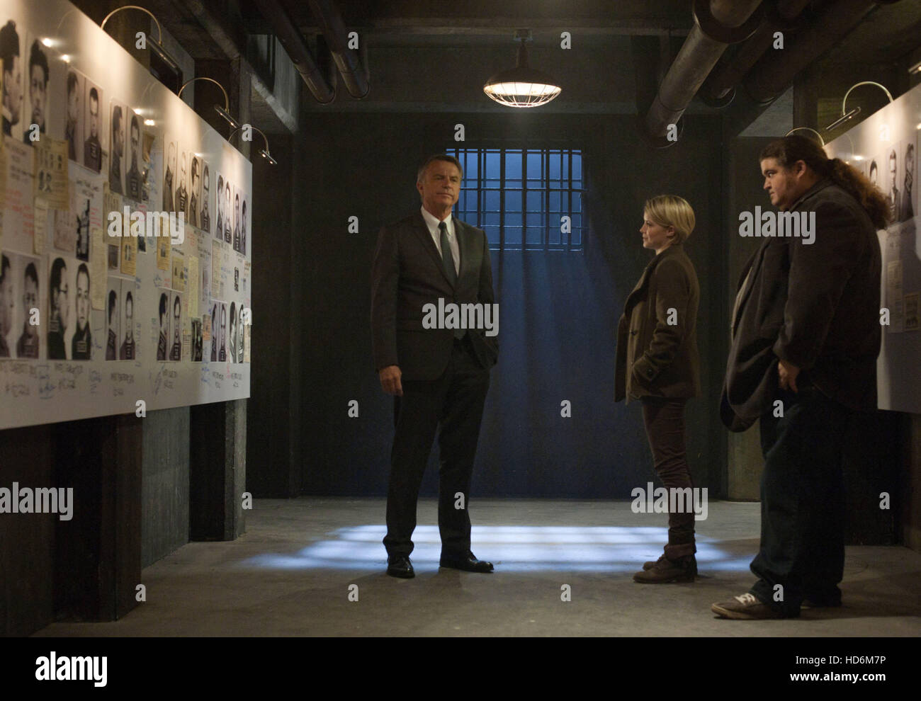 ALCATRAZ, (from left): Sam Neill, Sarah Jones, Jorge Garcia, 'Cal ...