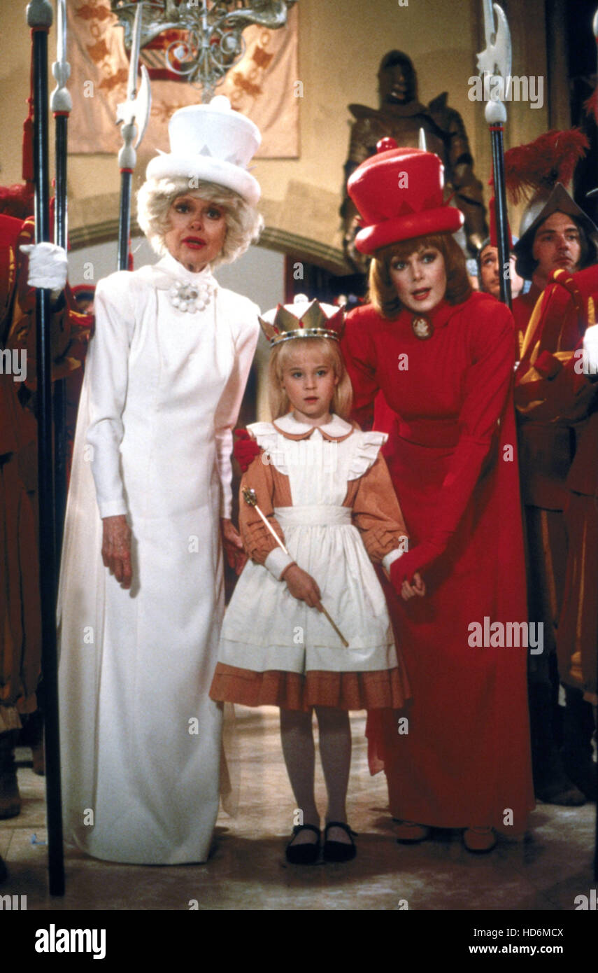 ALICE IN WONDERLAND, Carol Channing, Natalie Gregory, Ann Jillian, 1985 ...